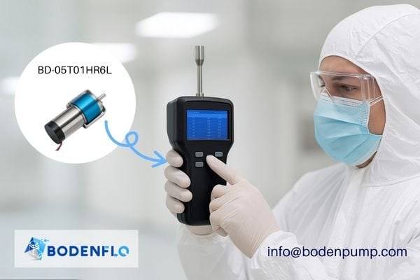Best Micro Rotary Vane Pump for Air Particle Counters | BODENFLO