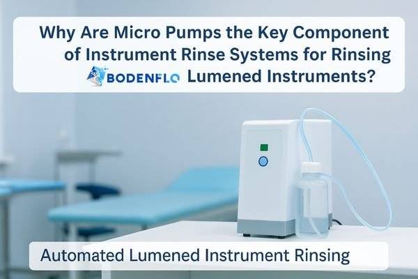 Why Micro Pumps Matter for Rinsing Lumened Medical Instruments