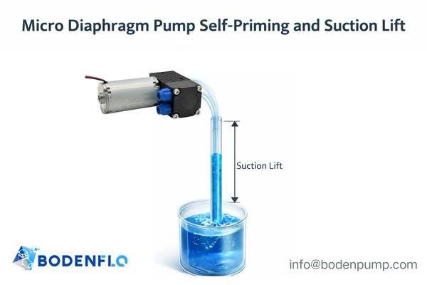 Micro Diaphragm Pump Self-Priming & Suction Lift Explained